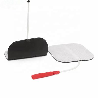 China Reusable Self Adhering Medical Electrode Pad Custom Shape Tens Machine Sticky Pads for sale