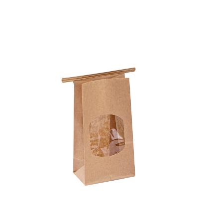 Cina Carta Kraft Premium Baguette Sacchetti di pane Materiale vergine a fondo forte per oggetti più pesanti in vendita