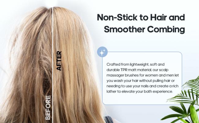 Brush with detachable components