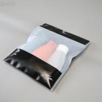 Quality Zipper Top Cosmetic Plastic Bag Rectangular For Household And Personal Care for sale