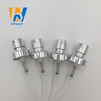 China Rociador fino de aluminio 20m m de la niebla del rociador 20m m de la bomba del rociador del perfume que prensa de aluminio en venta