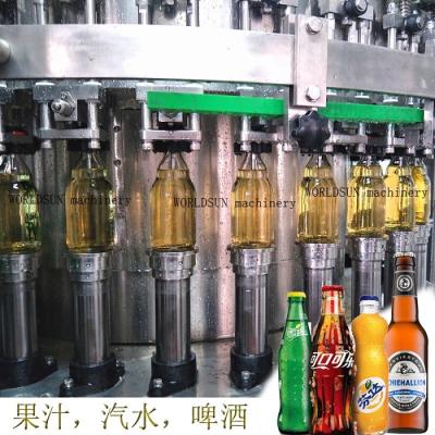 중국 소규모 ISO 공인되 4000BPH 전자동 병 탄산 음료 탄산 음료 충전기 판매용