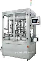 중국 PLC 통제 1000bph 유리제 단지 소스 충전물 기계 3.58kw 판매용