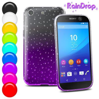 Cina Casi del telefono cellulare della goccia di pioggia per il xperia M5, accessori di SONY del telefono cellulare di SONY in vendita