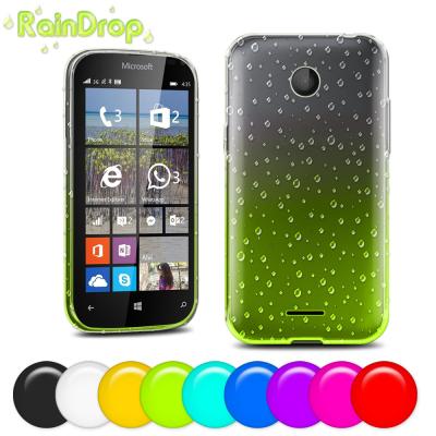 中国 ノキア Lumia は 435 4.0 柔らかいプラスチック TPU 携帯電話の箱の黒の白い紫色をじりじり動かします 販売のため