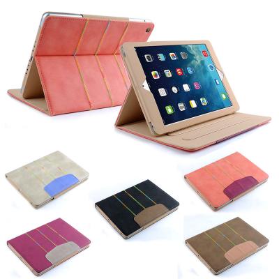 中国 ファッショナブルな の Apple の ipad の空気/ipad 5 のための防水革タブレットの箱の立場 販売のため