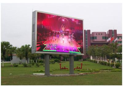 China Long Lifespan P6 Outdoor Advertising Led Display 6500cd / Square 2 Years Warranty for sale