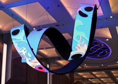 중국 에너지 절약 P2.5 P4 P5 RGB는 광고를 위한 스크린 곡선형 설계를 이끌었습니다 판매용