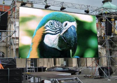 China Super Slim Outdoor Led Screen Rental , Flexible Led Display Video Wall With 2 Years Warranty for sale