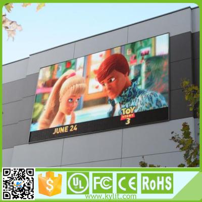 China Outdoor RGB LED Screen High Brightness Led Advertising Pitch 6mm Display for sale