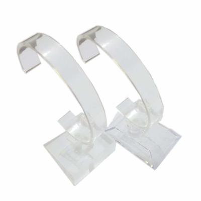 China Transparenter Acryluhr-Ausstellungsstand-Gestell-Halter-Schaukasten zu verkaufen