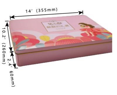 Chine cadeau fait sur commande Tin Packaging de bougie de boîte de fer-blanc d'épaisseur de 0.23mm à vendre