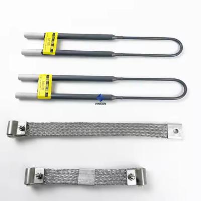 Chine Fabrique personnalisée 1800C 1700C L W U Type Disilicide Molybdène Mosi2 à vendre