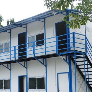 China 2920mm Height 2440mm Depth Prefabricated Container Homes 20ft 40ft With PVC Flooring for sale