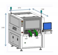 China Máquina de etiquetado totalmente automática de alta eficiencia para línea de producción SMT en venta