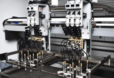 중국 300mm*350mm*2 백색 PCB 분리기 PCB 맷돌로 가는 공구를 위한 가득 차있는 SMT 자동적인 곡선 CNC 판매용