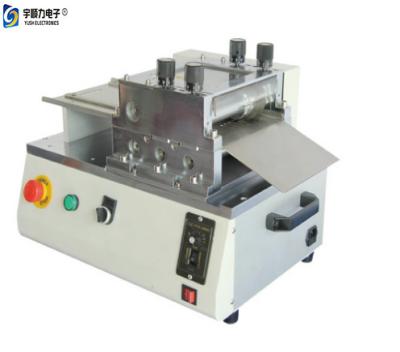 중국 데스크탑 다중 블레이드 0.5 밀리미터 PCB 디파넬링 기계 판매용