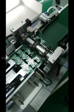 중국 압축 공기를 넣은 PCB Depaneling 기계, pcb 널 단두대 커트오프 공구 판매용