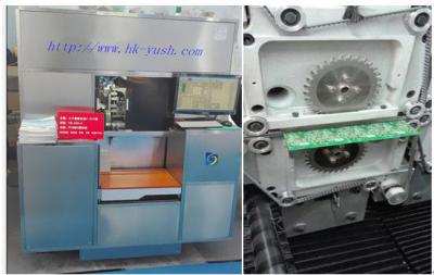 China 112mm Standard 2,4M de Machine van PCB Depaneling van het Platformaluminium met Ce van 4 Bladreeksen Te koop
