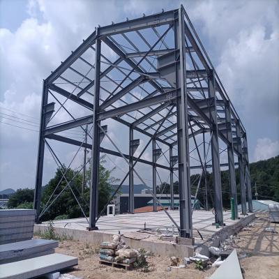 China Prefab High Rise Steel Building Construction Steel Structure Fabricatie Te koop
