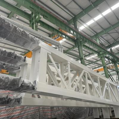 China Estrutura vertical de treliça de aço personalizada para construção de edifícios à venda