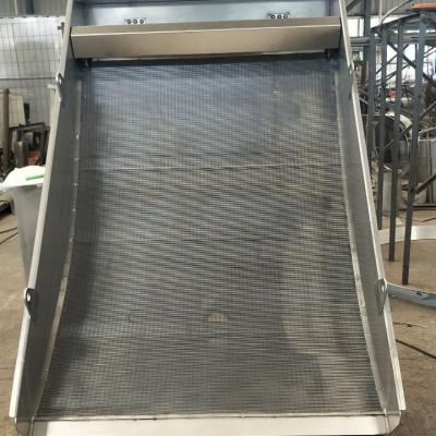 Cina Fenditura di setaccio di filo in acciaio inossidabile per la separazione dei liquidi solidi dalle acque reflue industriali in vendita