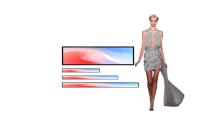 Quality Supermarket Stretched Bar LCD Display Multi Language Digital Shelf Display for sale