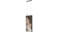 Quality High Brightness Window Digital Signage 2500 Nits Hanging Floor Standing For Shop Store for sale