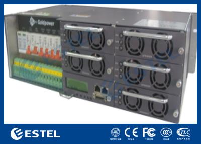 China Certificación intercambiable caliente del CE ISO9001 del sistema del rectificador de las telecomunicaciones de la función de la carga de la batería en venta