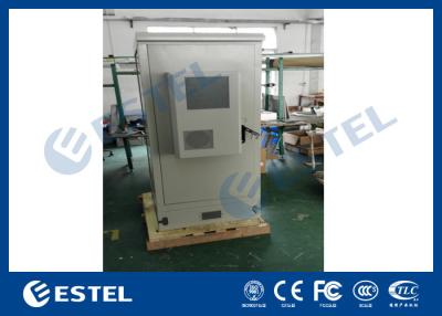 China Un gabinete al aire libre Grey Color For Communication Tower de las telecomunicaciones del compartimiento en venta