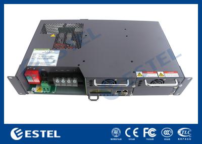 China sistema al aire libre del rectificador de las telecomunicaciones del gabinete 90A, sistema del rectificador de DC con la protección del cortocircuito de la salida en venta