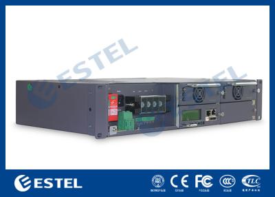 China sistema al aire libre del rectificador de las telecomunicaciones del gabinete 90A, sistema del rectificador de DC con la protección del cortocircuito de la salida en venta