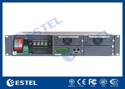 China sistema al aire libre del rectificador de las telecomunicaciones del gabinete 90A, sistema del rectificador de DC con la protección del cortocircuito de la salida en venta