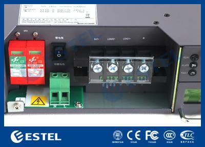 China sistema al aire libre del rectificador de las telecomunicaciones del gabinete 90A, sistema del rectificador de DC con la protección del cortocircuito de la salida en venta