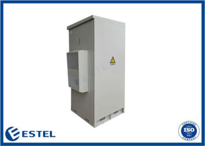 China Gabinete al aire libre de las telecomunicaciones de la prenda impermeable 40U con el sistema remoto de Monitory y la distribución de poder en venta