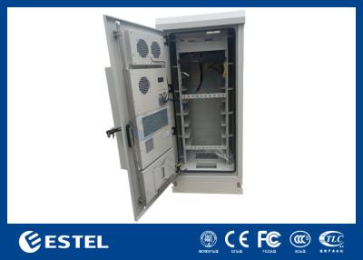 China 32U IP55 gabinete de alimentación exterior integrado con sistema de distribución y monitorización de energía en venta