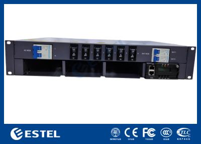 China -48VDC Sistema de energía de telecomunicaciones con capacidad de 9 kW y funciones de control y monitoreo remoto en venta