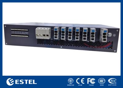 China -48VDC Sistema de energía de telecomunicaciones con capacidad de 9 kW y funciones de control y monitoreo remoto en venta