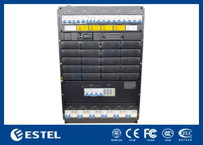 China Fuente de alimentación para subrack 15U 3000W 48V 650A, sistema de alimentación para telecomunicaciones con entrada de CA en venta