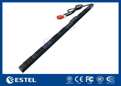 China 19 Outlets, Intelligent Protocols PDU, Surge Protection, 16A/250V Capacity, and Flat Plug Design for Reliable Server Rack Power Distribution and Equipment Safety. for sale