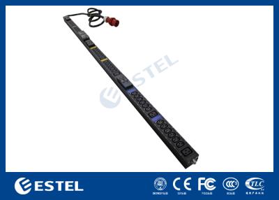 China 19 Outlets, Intelligent Protocols PDU, Surge Protection, 16A/250V Capacity, and Flat Plug Design for Reliable Server Rack Power Distribution and Equipment Safety. for sale