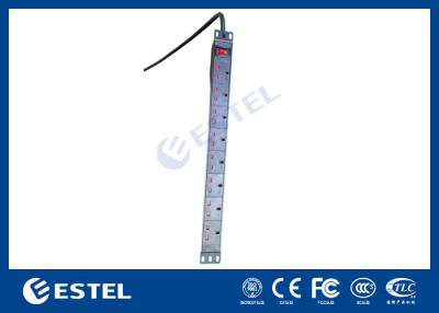 China 1U 19-Inch Rack Mount Power Distribution Unit,8 Outlets,13A 230V,Industrial Grade PDU for Server & Network Equipment for sale