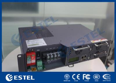 China Sistema del rectificador de las telecomunicaciones del alto rendimiento, sistema eléctrico integrado 90~280Vac 128~396Vdc en venta
