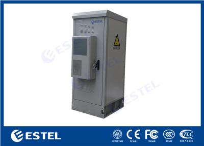 中国 サンドイッチ構造32Uの屋外の電気通信のキャビネットの耐候性があるラック エンクロージャ 販売のため