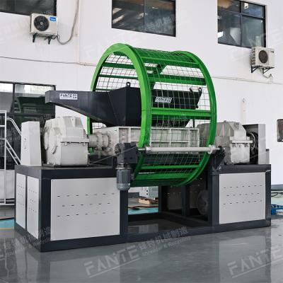 China Tire Crusher Equipment Used Rubber Tyre Shredding Recycling Machines Double Shaft Shredder Machine for sale