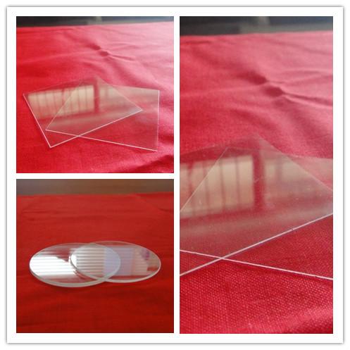 Clear quartz glass plates low MOQ