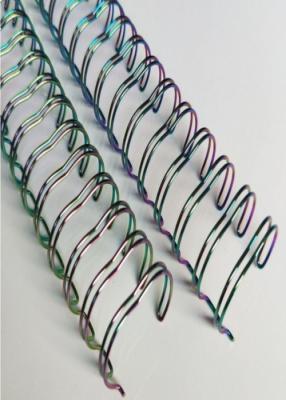 China Anillo electrochapado del doble del metal para el cuaderno obligatorio en venta