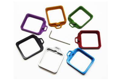 Cina Accessori della macchina fotografica di Gopro dell'anello della cinghia della lente della lega di CNC Alluminum con lo strumento in vendita