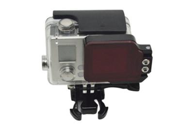 Cina Notte leggera di moto nell'ambito della struttura di alluminio di CNC del filtro dal mare per GoPro in vendita