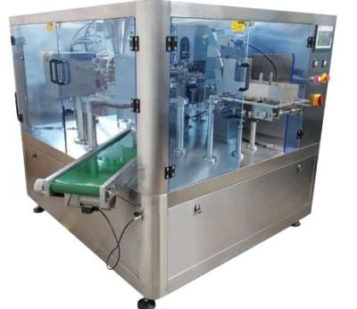 中国 Premade Bag Rotary Packing Machine Automatic Warning Protect Function 60bags / Min 販売のため